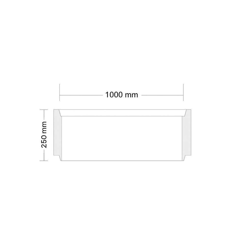 Schachtring SR-F DIN 4034-2, DN 1000 mm, mit 1212 Eisen – Gartenbaustoff